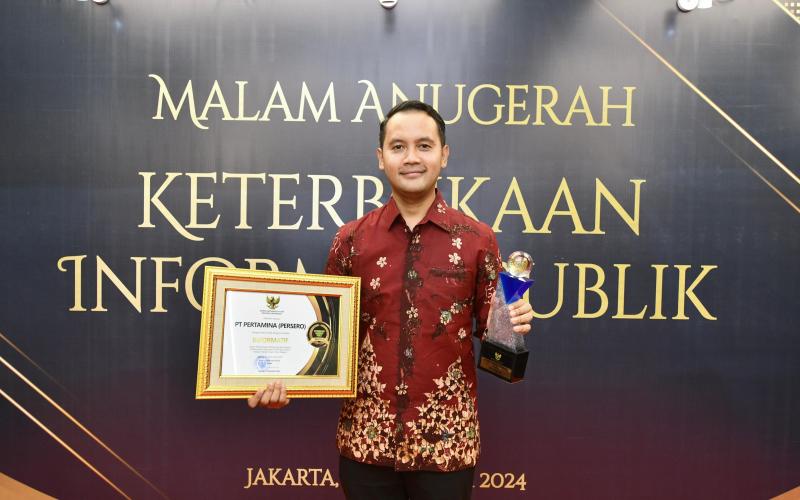 Pertamina Raih Predikat Informatif Badan Publik BUMN 2024 - Obsessionnews.com
